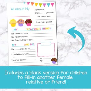 Mothers Day Card From Kids, Mothers Day Printable Card, Mothers Day ...