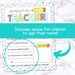 Student Teacher Gift From Students, Teacher Appreciation Week Gift ...