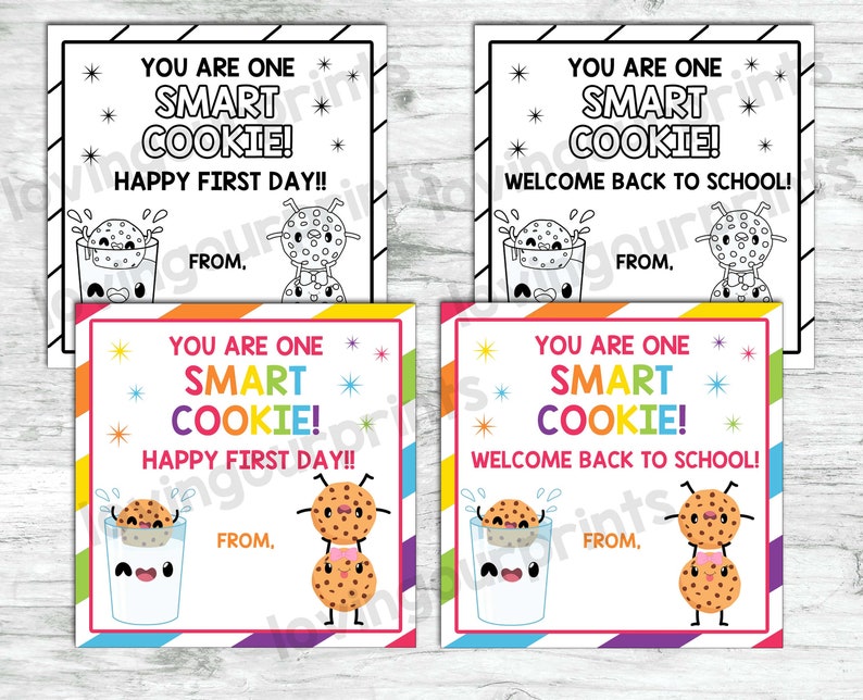 Editable Back to School Gift Tags, Back to School Treats, Back to ...
