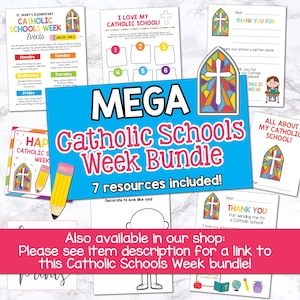 Catholic Schools Week Activities, Catholic Schools Week, Activities for ...