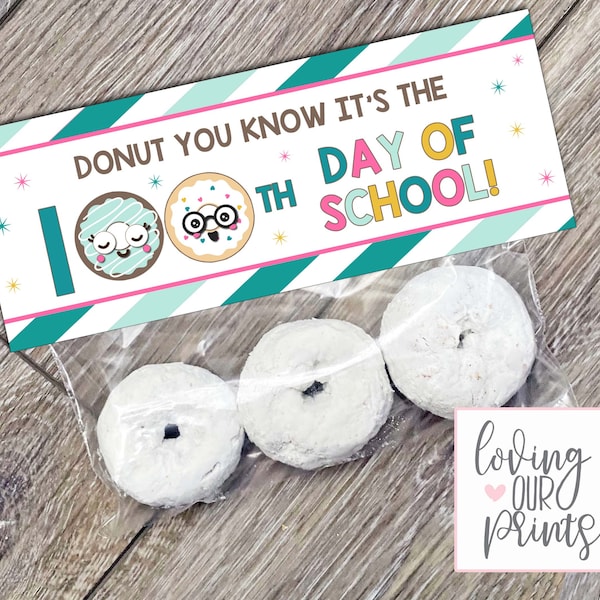 100th Day of School - Etsy