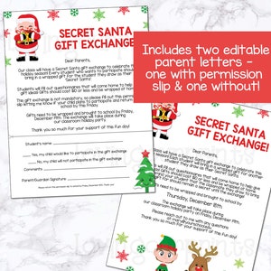 Secret Santa Gift Exchange, Secret Santa Gift Exchange Questionnaire ...