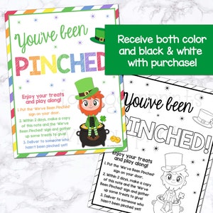 St. Patrick's Day, You've Been Pinched, Youve Been Pinched, Staff ...