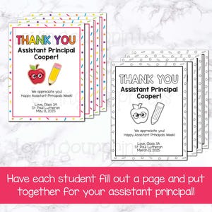 Assistant Principal Appreciation Gift, Assistant Principal Appreciation ...