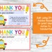 Thank You Note From Teacher, Editable Thank You, Back to School Thank ...
