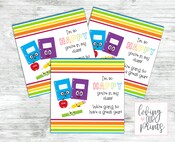 Meet the Teacher Editable Canva Template, Boho Rainbow Classroom Decor ...
