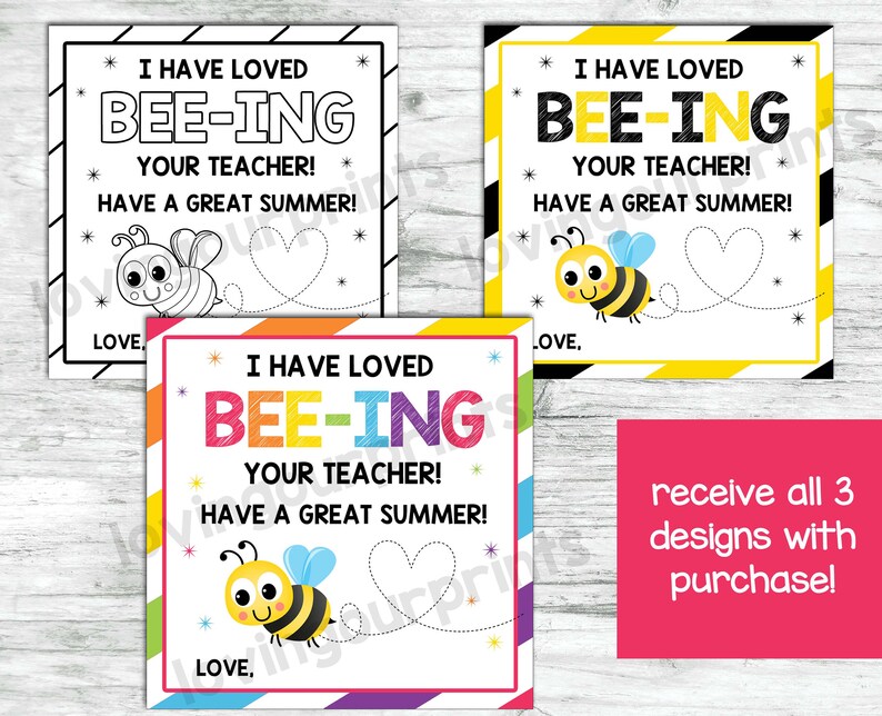 End of the Year Gift Tags for Students Student Gifts From - Etsy