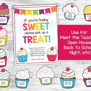 School Supply Donation Template, Editable, Teacher Wish List, School ...