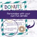 Donuts With Dudes, Editable Donuts With Dudes Invitation, Donuts With ...