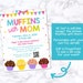 Editable Muffins With Mom Flyer, Muffins With Mom Flyer Editable ...