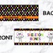 Editable Halloween Tags for Kids, Skeleton Bones Bag Topper, Halloween ...