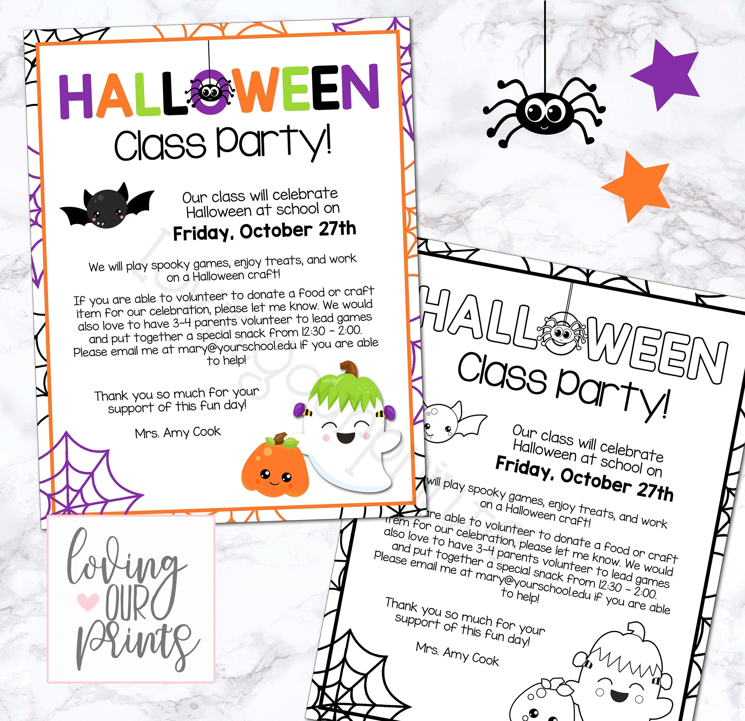 Halloween Classroom Party, Class Halloween Party, Classroom Halloween ...