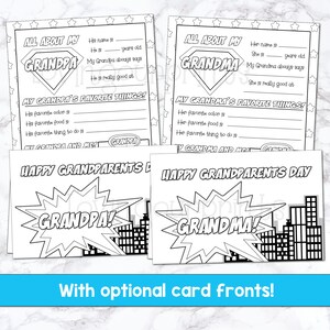 Grandparents Day Printable, Grandparents Day Gifts, Grandparent Gifts ...