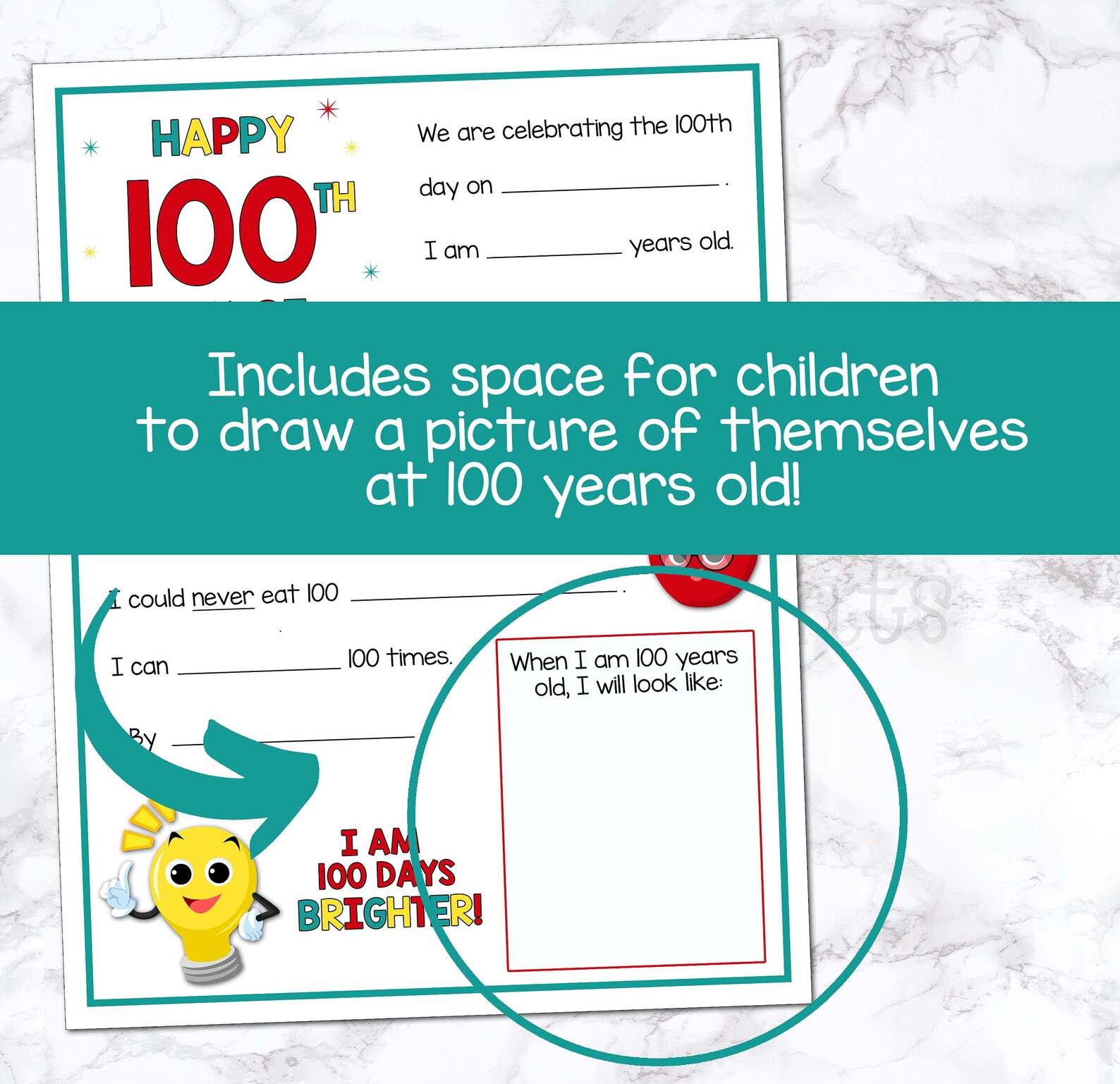 100 Days of School 100th Day of School 100th Day of School | Etsy