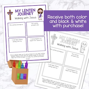Lent for Kids, Ash Wednesday, Lenten Activities, Catholic Lent ...