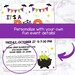 Editable Halloween Party Invitation, Editable Halloween Party Festival ...