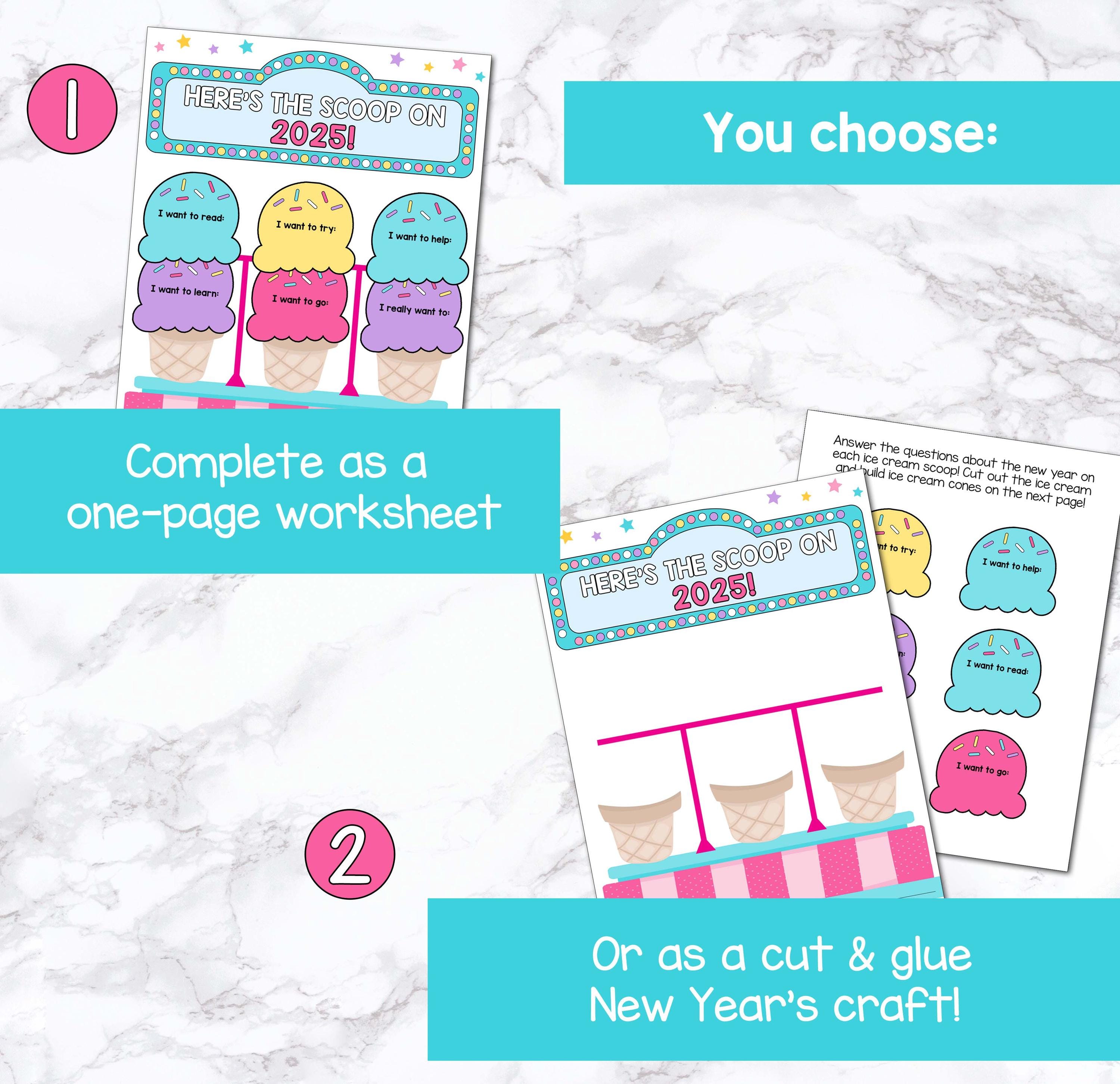 New Year Craft Kids, Here's the Scoop on 2025, New Years Crafts for ...