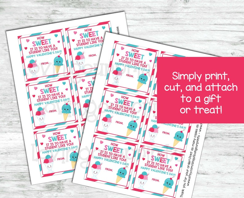 Valentines From Teacher, Student Valentines, Valentines From Teacher ...
