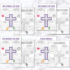 Lent for Kids, Lent Printable, Lent Journal, Lenten Journal, Lent ...