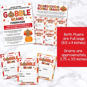 Gobble Grams, Gobble Gram Fundraiser, Thanksgiving Candy Grams, Gobble ...