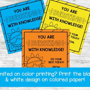 Testing Treats, Testing Treat Bags, Editable Testing Treat Labels ...