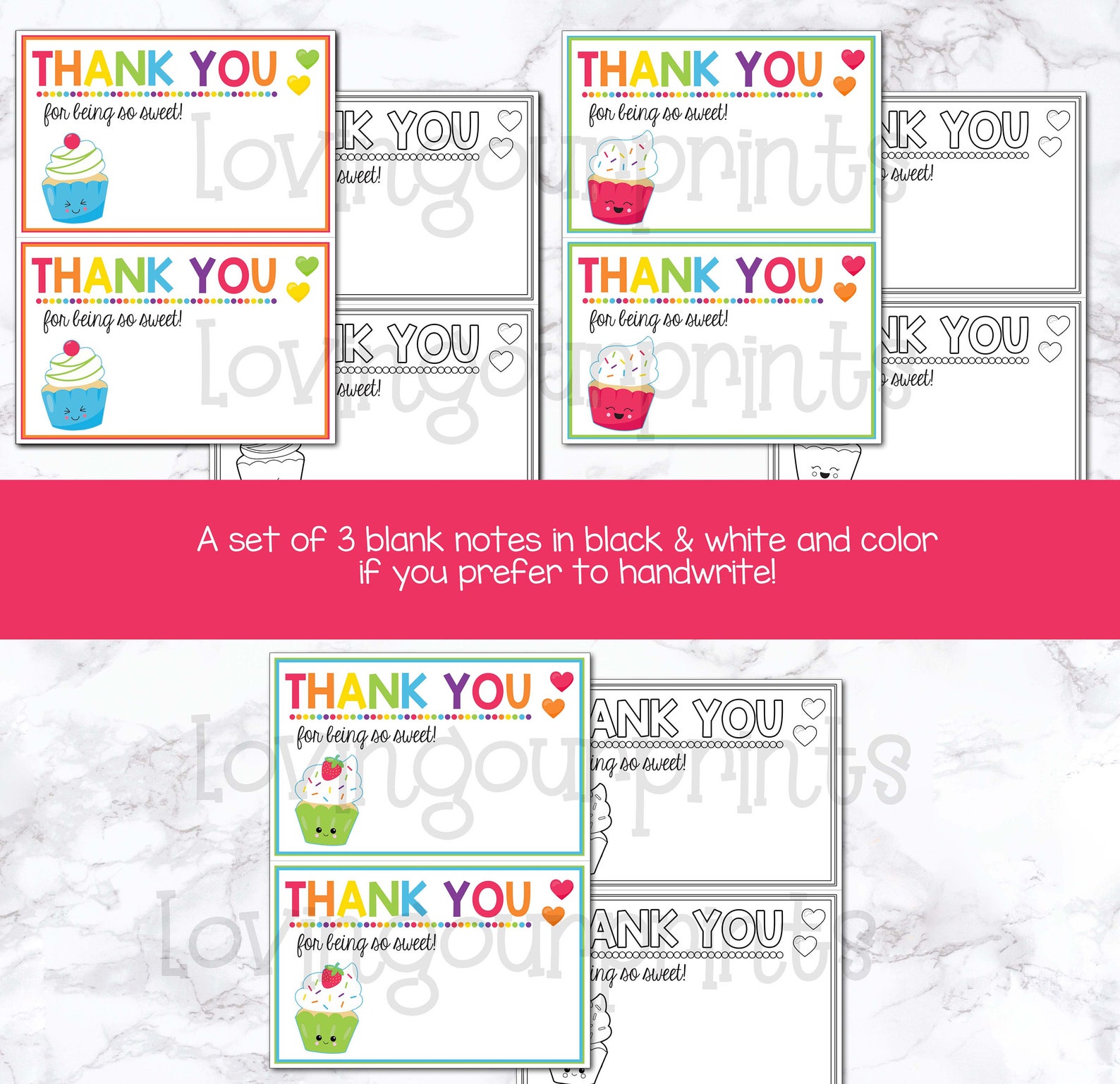 Teacher Thank You Notes, Teacher Thank You Card Template, School Thank ...