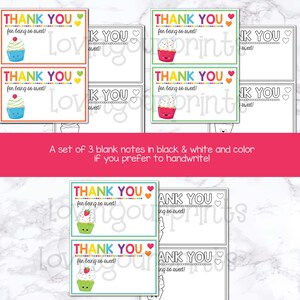 Teacher Thank You Notes, Teacher Thank You Card Template, School Thank ...