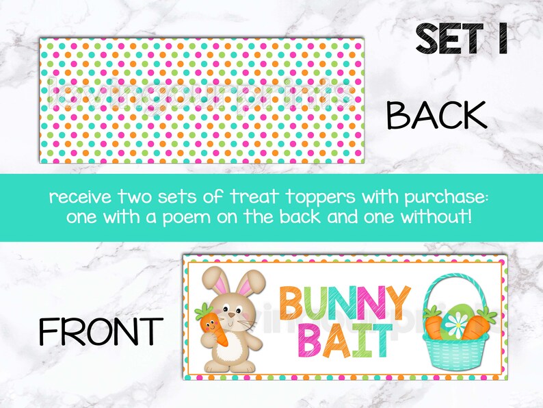 Bunny Bait Tags Bunny Bait Printable Easter Bunny Bait | Etsy