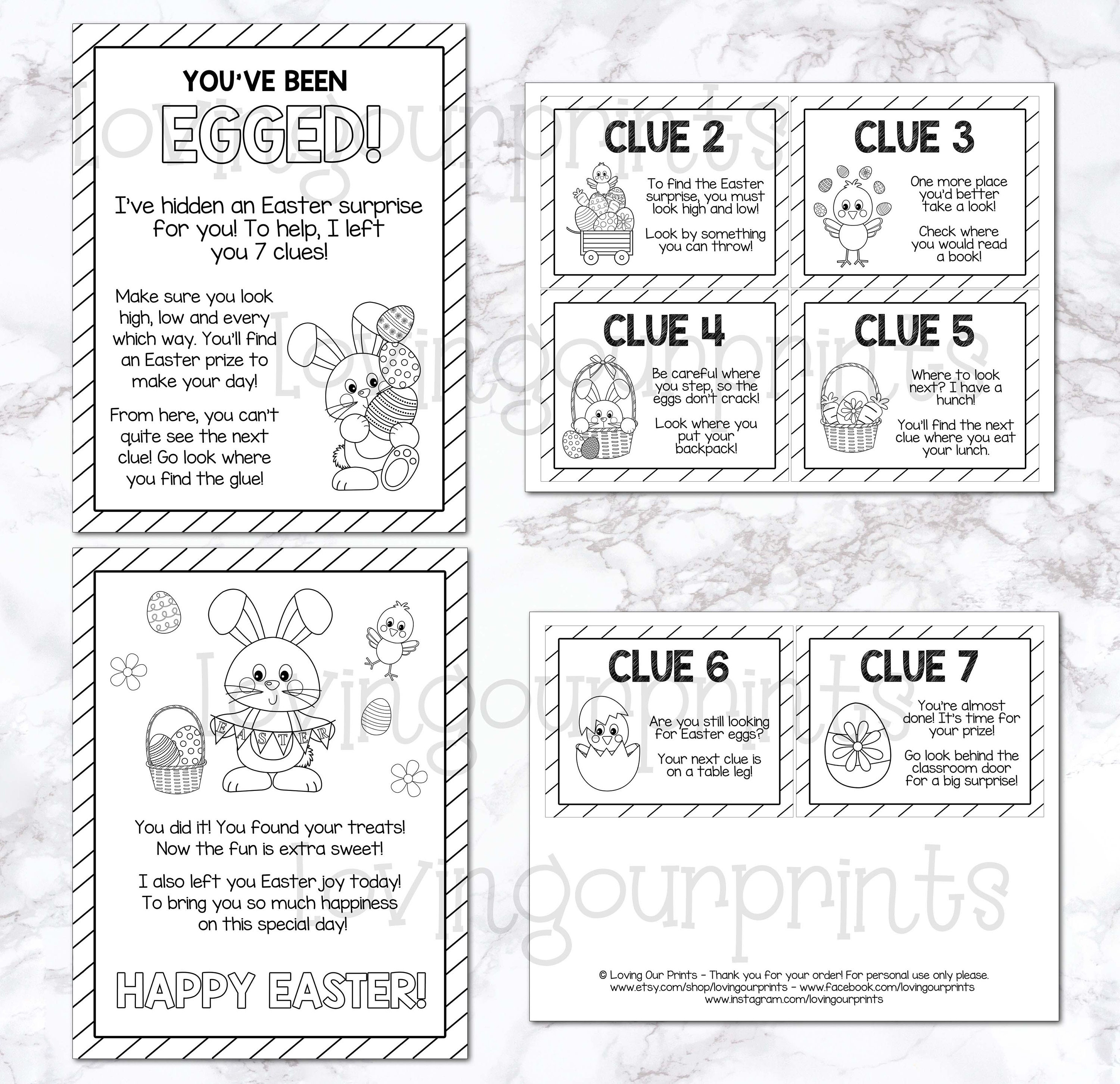 Easter Scavenger Hunt Classroom Scavenger Hunt Scavenger - Etsy