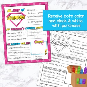 Grandparents Day Printable, Grandparents Day Gifts, Grandparent Gifts ...