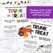 Editable Trunk or Treat Flyer, Trunk or Treat Flyer Editable, Trunk or ...