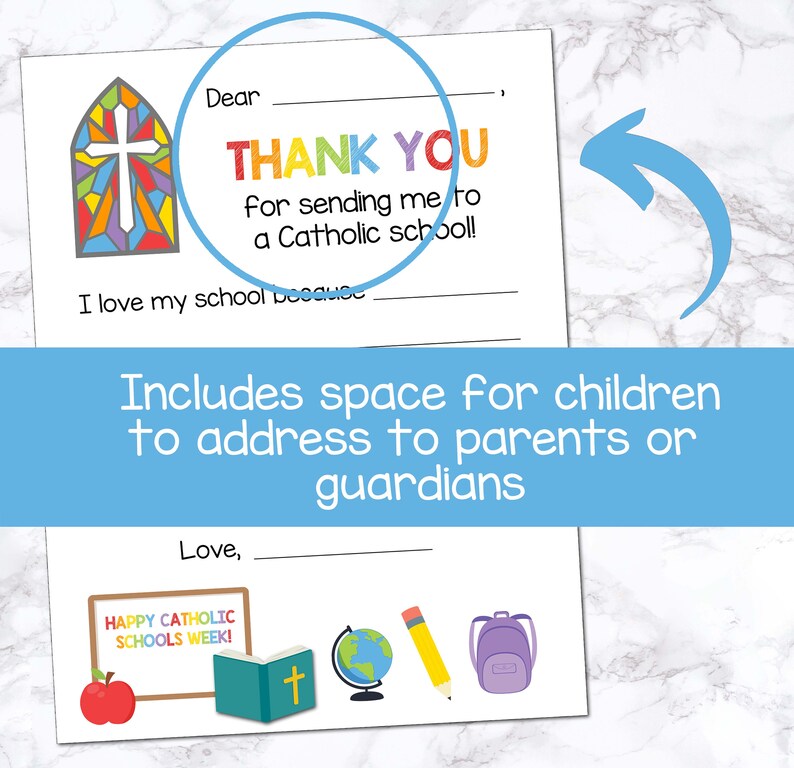 Catholic Schools Week, Thank You Mom and Dad, I Love My Catholic School ...