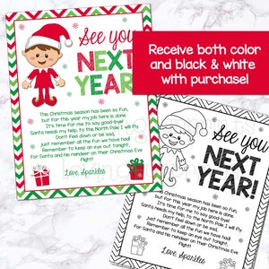 Elf Arrival Letter, Editable Elf Letter, Elf Letter Printable, Elf ...