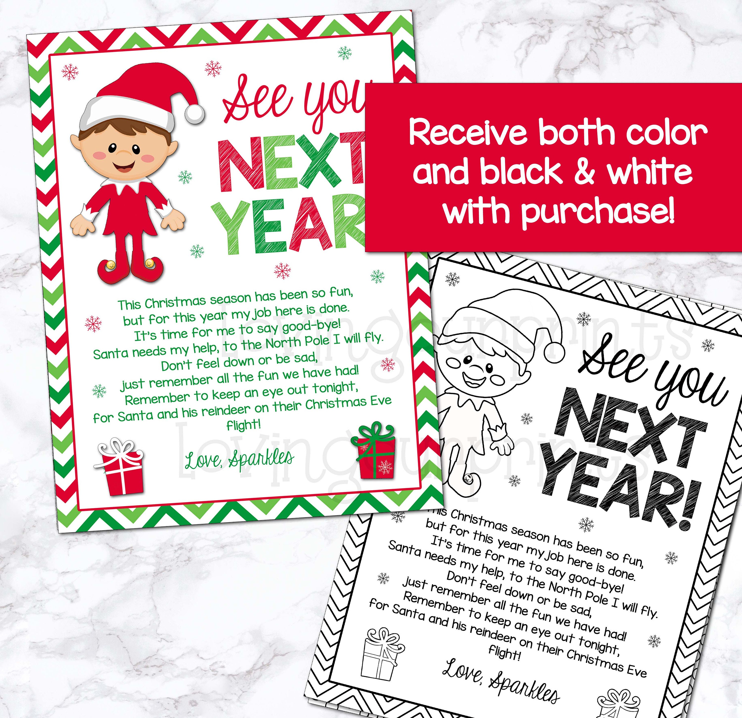 Elf Arrival Letter Editable Elf Letter Elf Letter Printable - Etsy