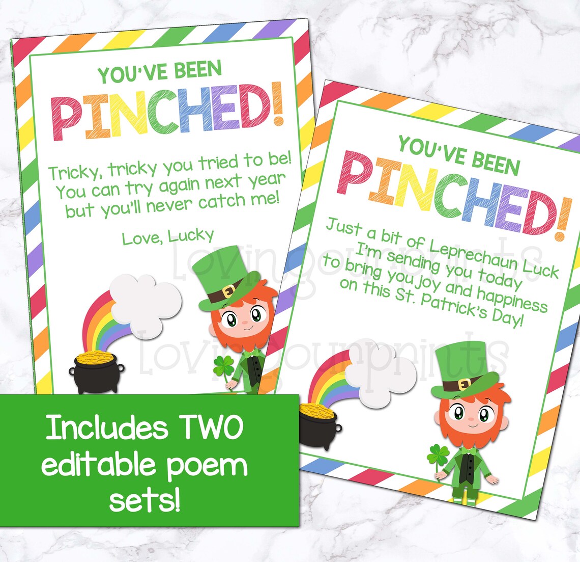 St Patricks Day Printable Editable Leprechaun Trap Letter | Etsy