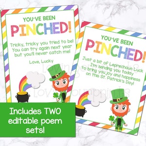 St Patricks Day Printable, Editable Leprechaun Trap Letter, Note From ...