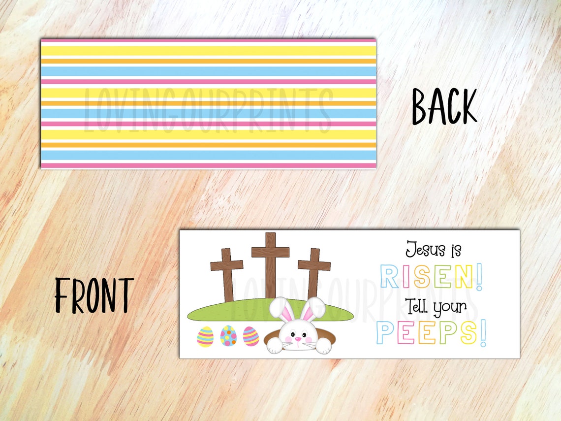 Easter Treat Bag Toppers Easter Printable Printable Easter | Etsy