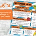 September Newsletter Template, Teacher Newsletter, Newsletter Template ...
