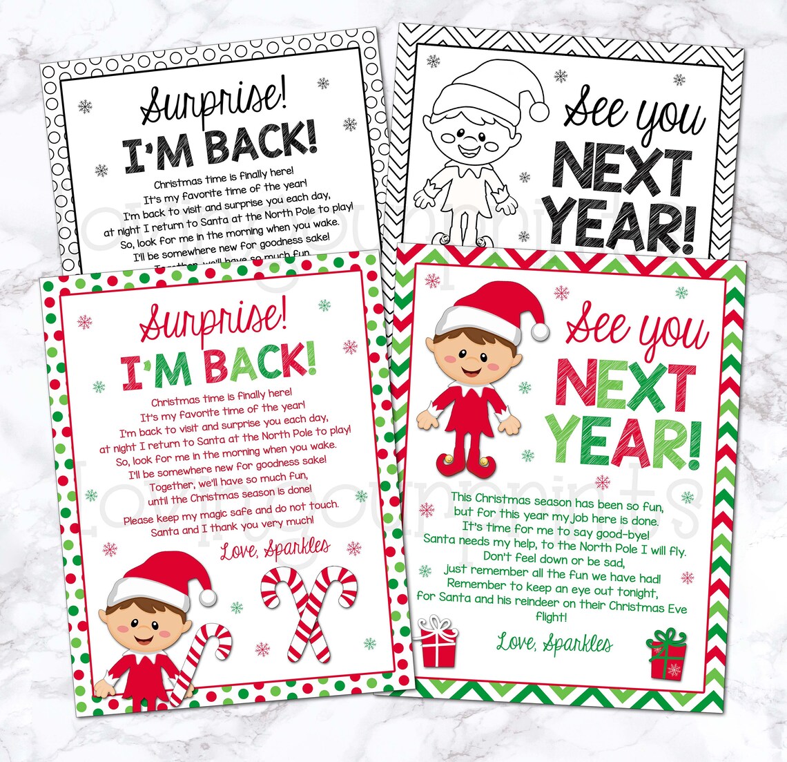 Elf Arrival Letter Editable Elf Letter Elf Letter Printable - Etsy