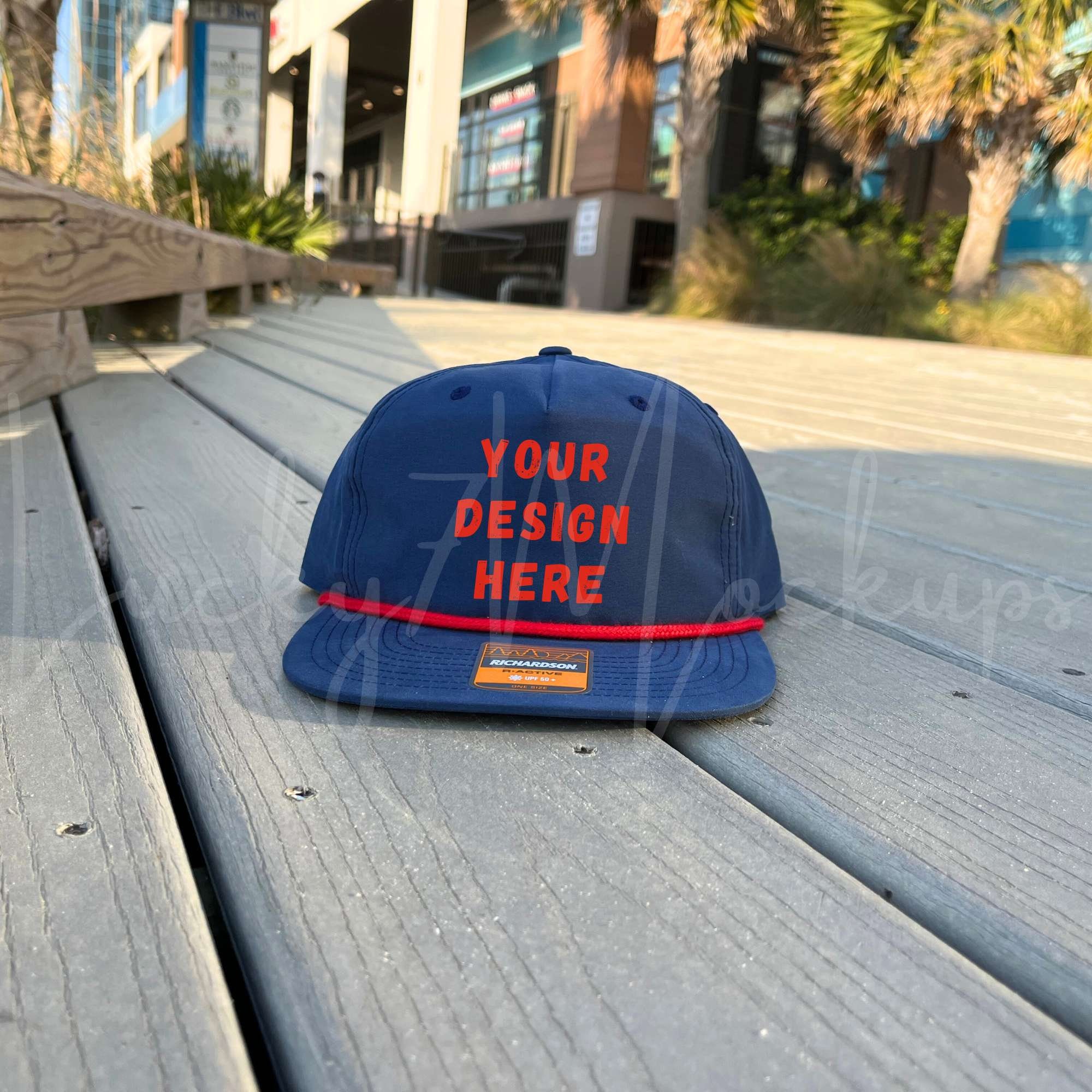 Richardson 256 - Navy & Red Cap Mockup- Instant Download - Etsy