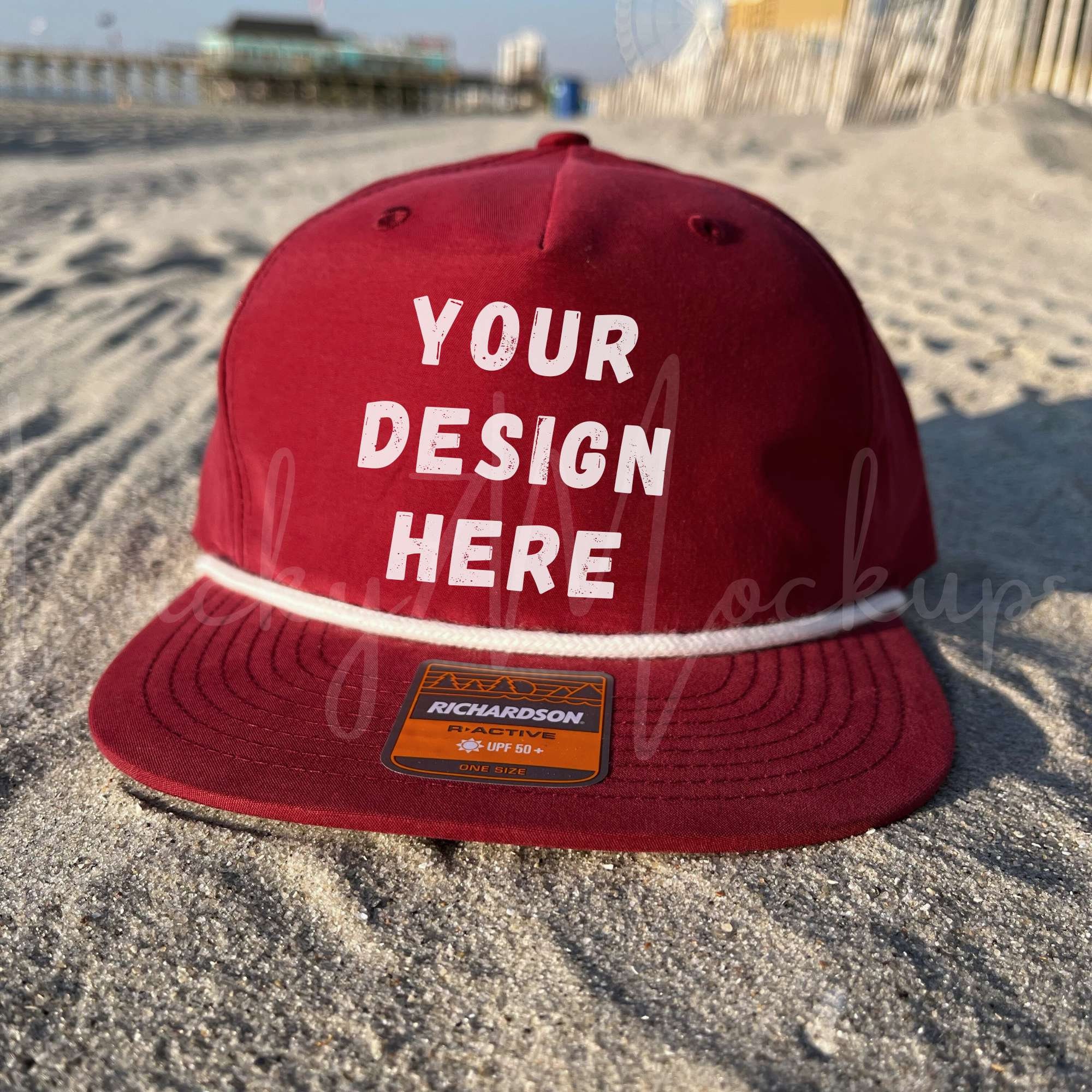 Richardson 256 - Cardinal & White Cap Mockup- Instant Download - Etsy