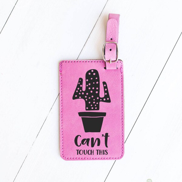 Cactus Luggage Tag - Etsy