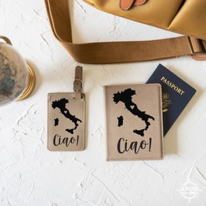 Ciao Italy Luggage Tag, Going to Italy, Italian Gift, Ciao Bella, Italy ...
