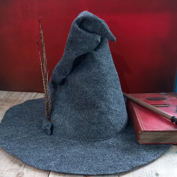 Wool Felt Pointy Hat - Etsy UK