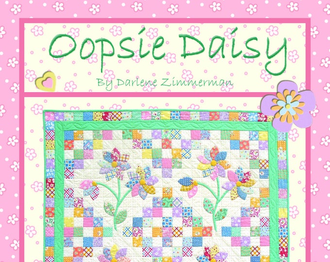 Oopsie Daisy, Adorable 1930s Style Pattern by Darlene Zimmerman - Etsy