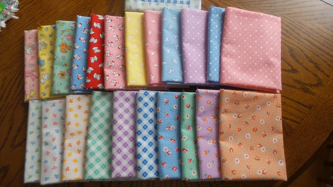 Cute Baby Animals Collection-- 22 Fat Quarters Baby Prints - Etsy