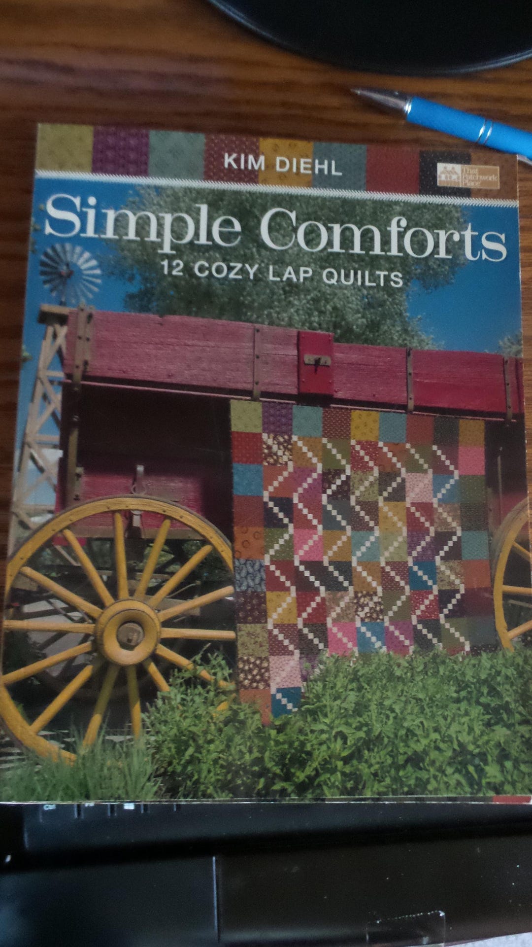 Simple Comforts-- a Quilt Book by Kim Diehl, 112 Pgs, Softcover, Mint Condition - Etsy