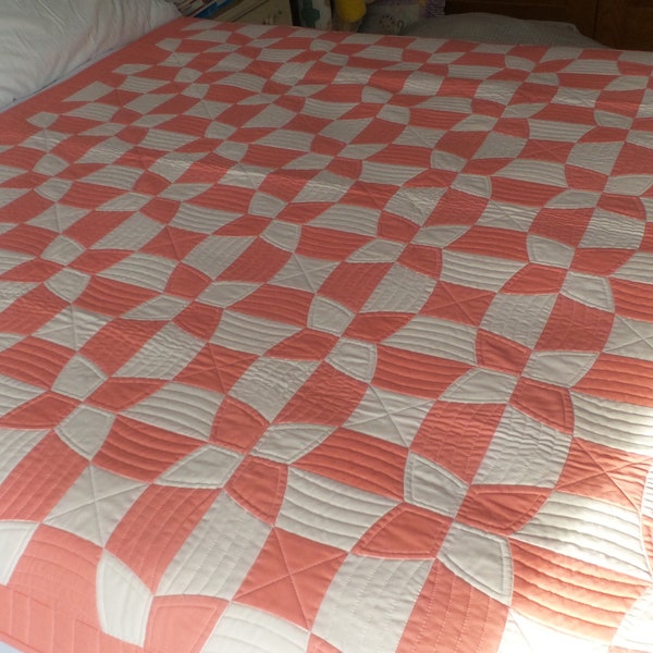 Coral Quilt - Etsy
