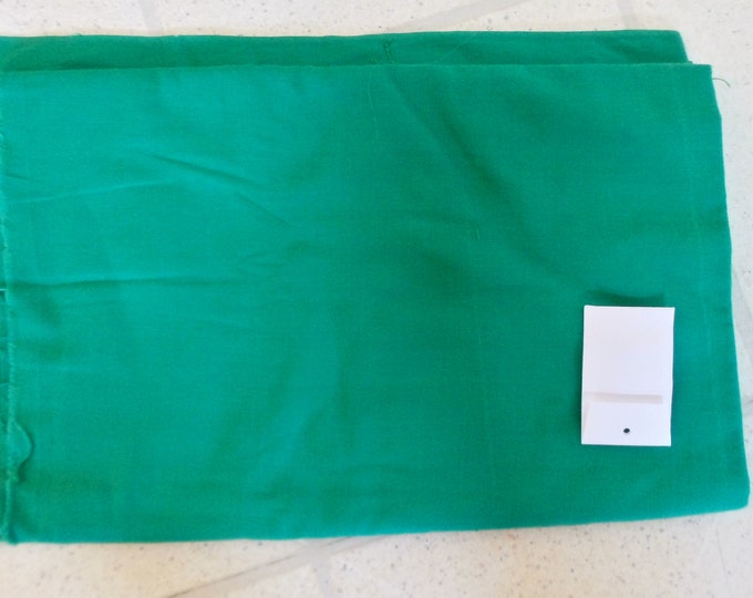 Vintage Solid Green Fabric, 1930s Era, Yardage, Clean - Etsy