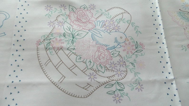 Baskets in Bloom, Darlene Zimmerman, Embroidery Panel and Fat Quarters ...